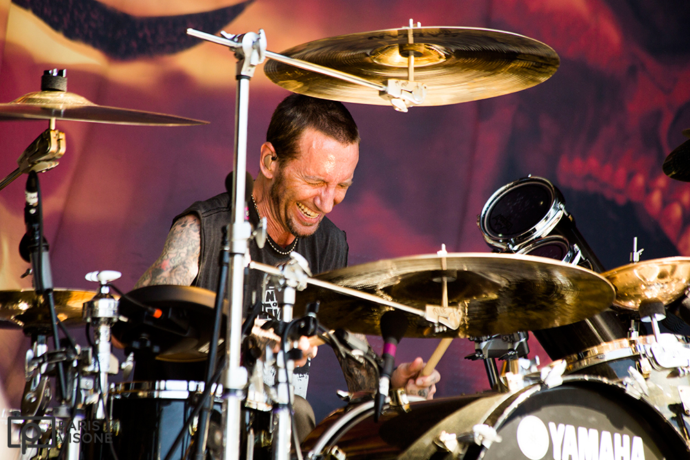Interview with Godsmack Drummer, Shannon Larkin at Download Festival ...