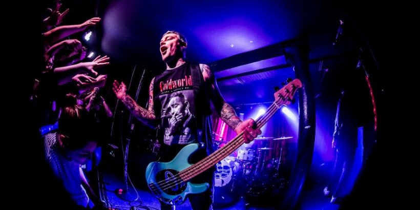 Kerrang! Tour, The Academy Green Room, Dublin, December 11th ...