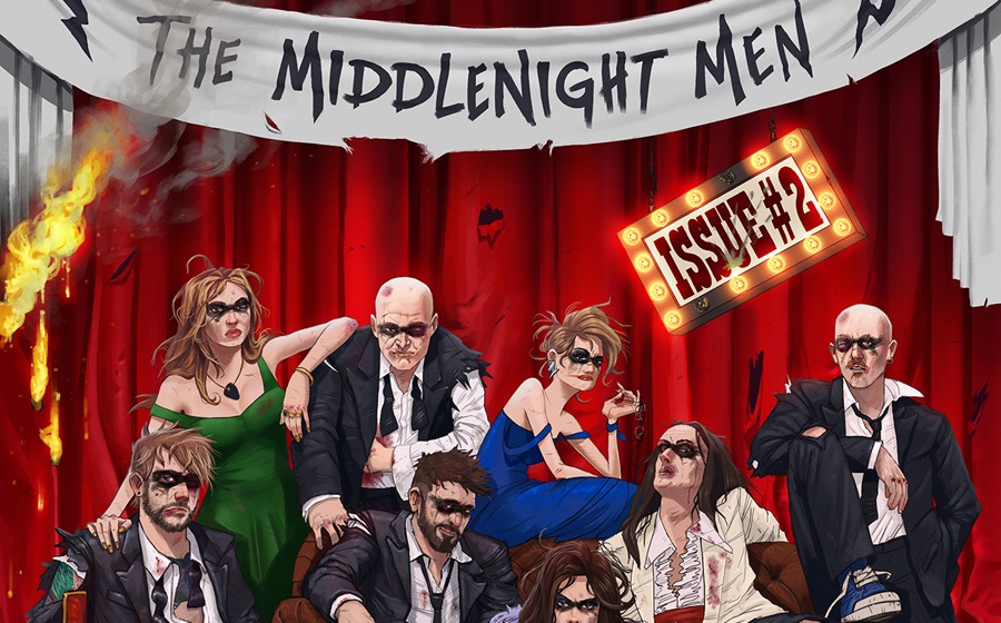 The Middlenight Men announce new album ‘Issue #2’ to be released April 12th via Middlenight ...